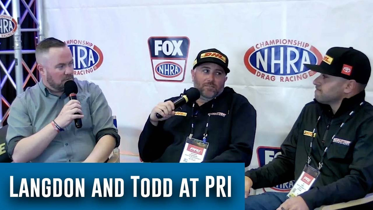 Shawn Langdon and JR Todd discuss busy offseason and more at PRI – Dragstrips.com
