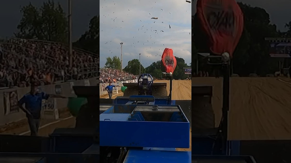 Stopping power behind the horsepower. See a pulling sled up close in L ...