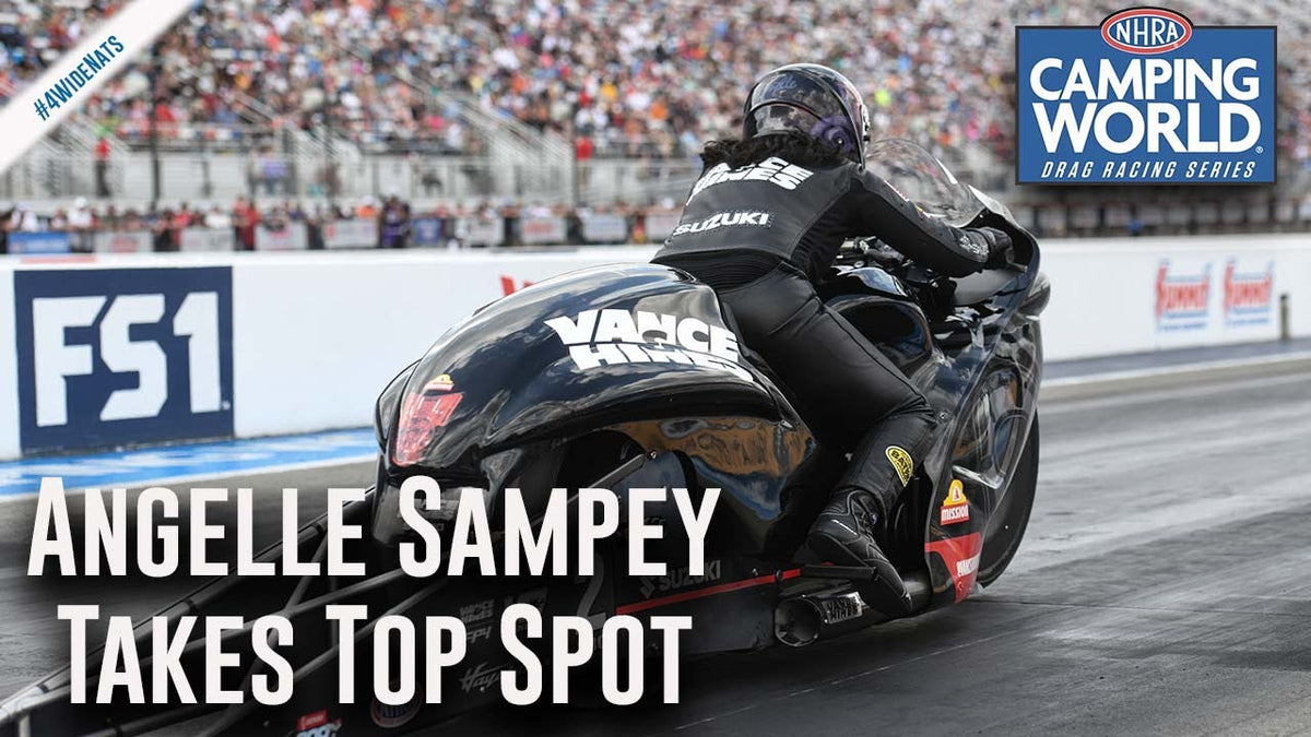 Angelle Sampey takes 54th career No. 1 qualifier – Dragstrips.com