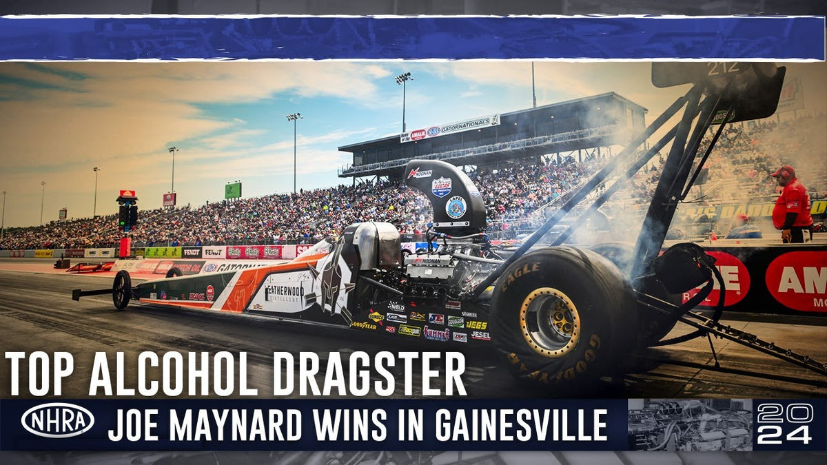 Joe Maynard wins Top Alcohol Dragster at the Amalie Motor Oil NHRA Gat ...