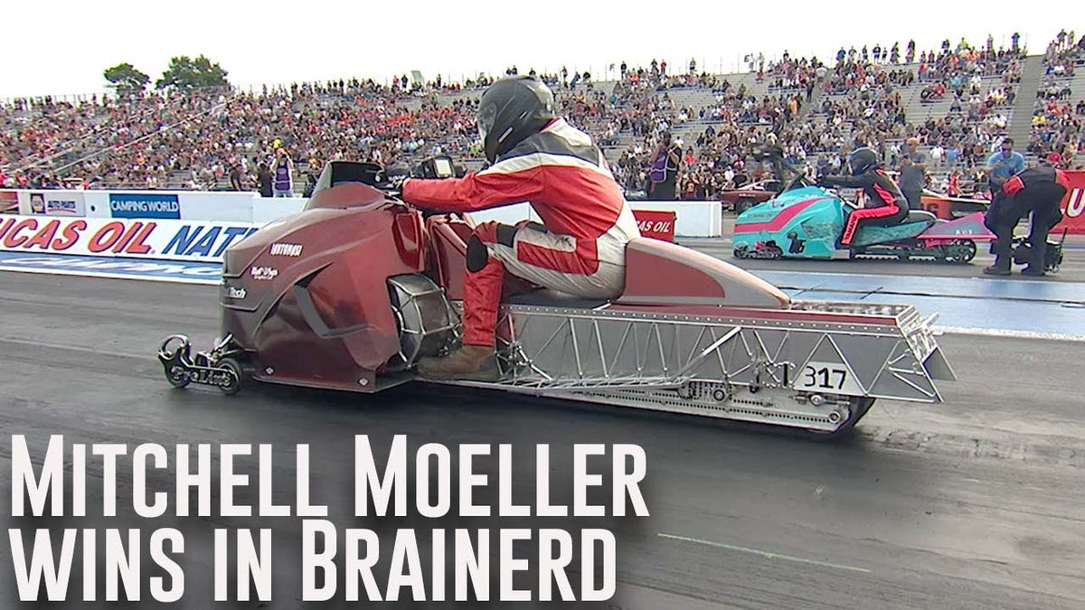 Mitchell Moeller wins Pro Mod Snowmobile at Lucas Oil Nationals ...