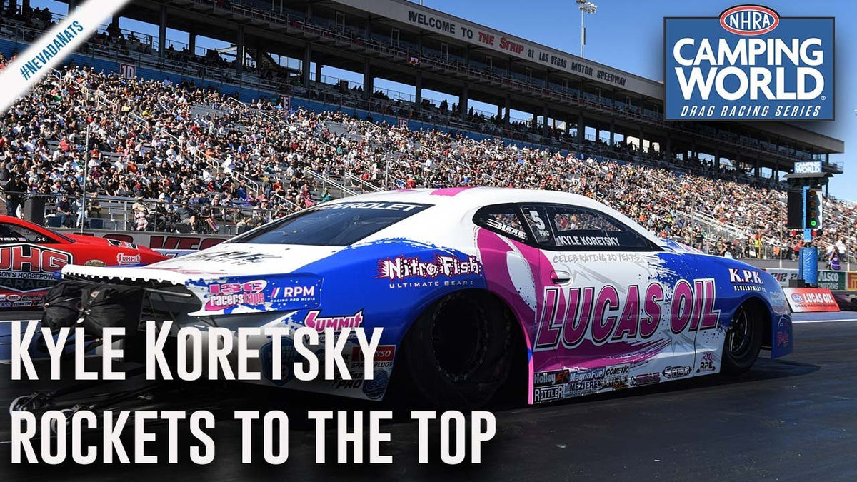 Kyle Koretsky rockets to the top in Las Vegas – Dragstrips.com