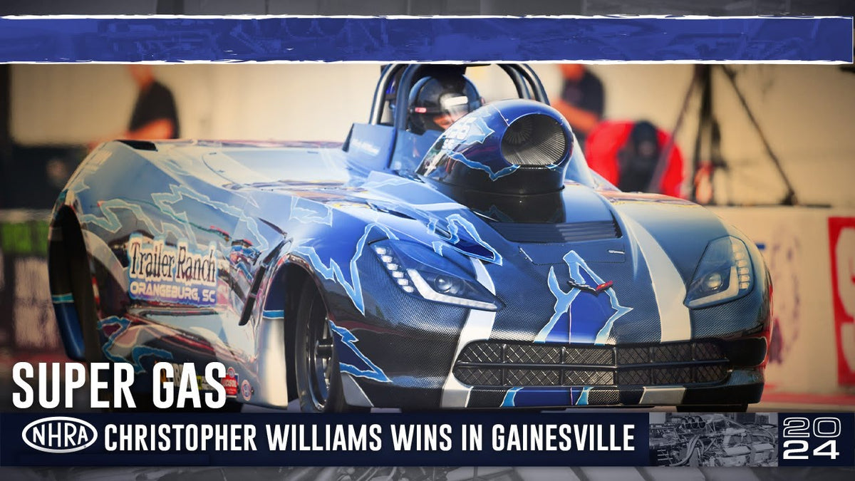 Chris Williams wins Super Gas at the Amalie Motor Oil NHRA Gatornation ...