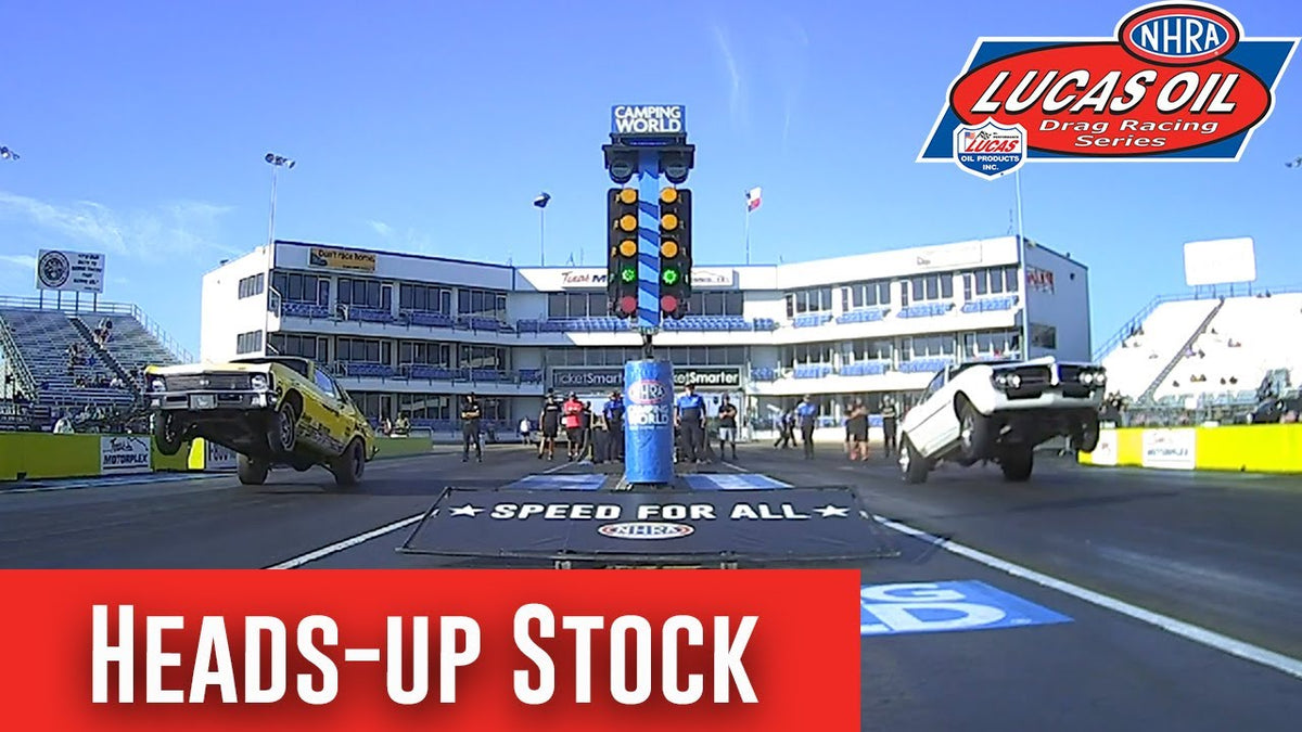 Heads-up Stock quarterfinal at Texas NHRA FallNationals – Dragstrips.com
