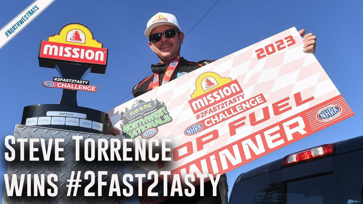 Mission #2Fast2Tasty Challenge Top Fuel Winner Seattle: Steve Torrence ...