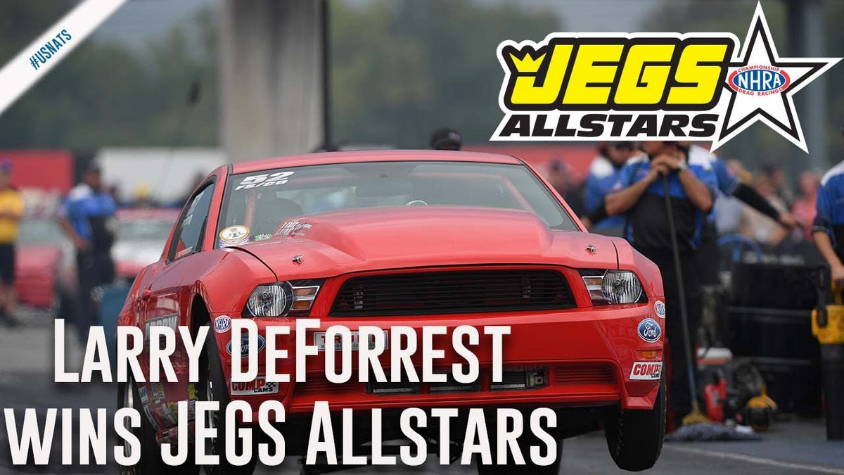 Larry DeForrest wins the JEGS Allstars in Top Alcohol Funny Car ...