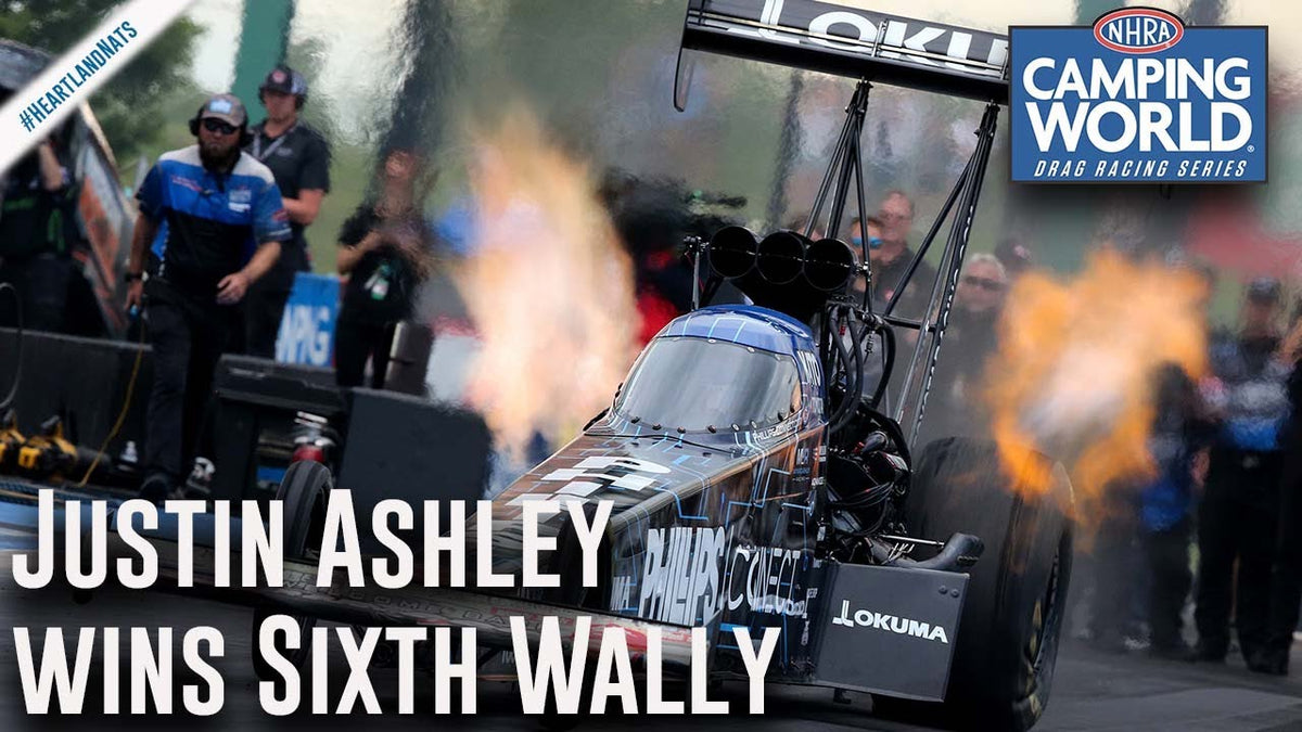 Justin Ashley wins his SIXTH Wally of the season – Dragstrips.com