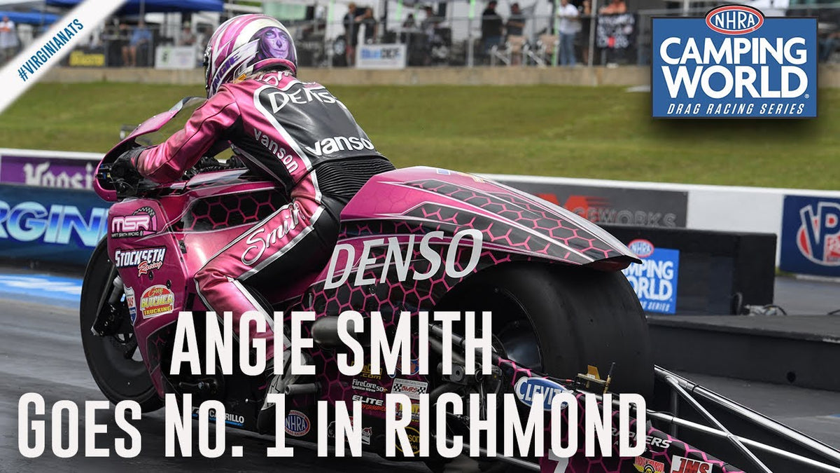 Angie Smith picks up her second-career No. 1 qualifier with a track re ...