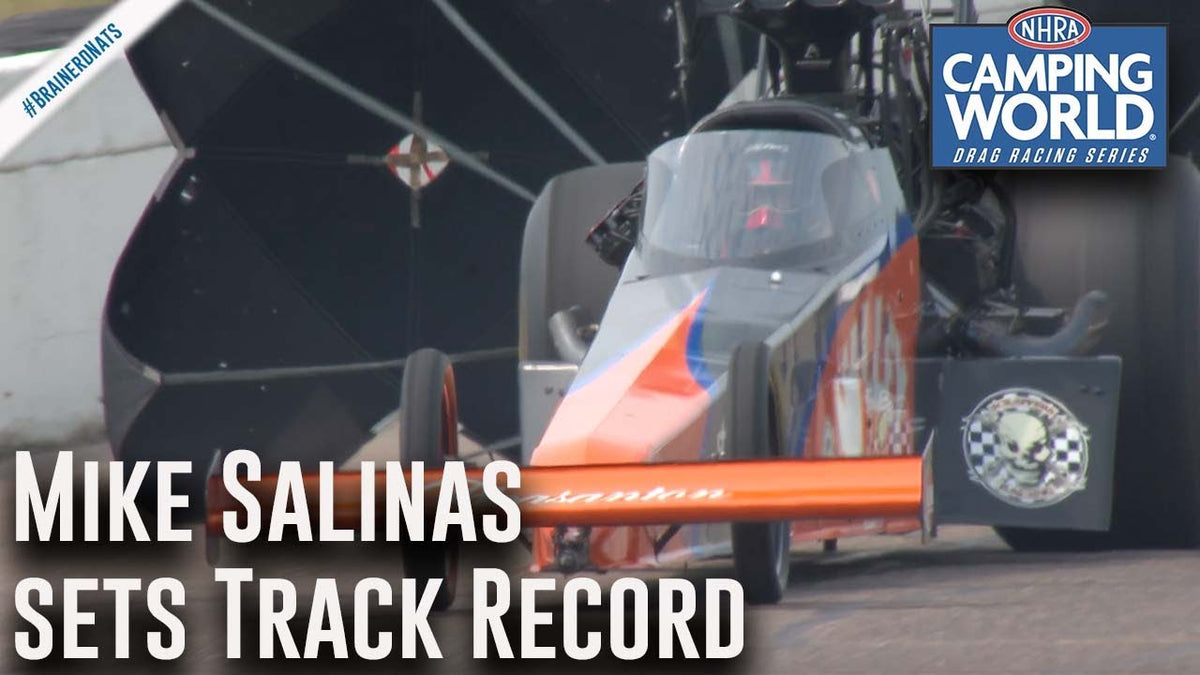 Mike Salinas makes FASTEST run in Brainerd International Raceway histo ...